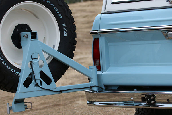 Early Bronco Rear Bumper And Tire Carrier Ford Excursion Rear Bumper