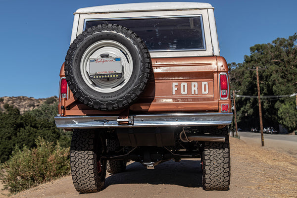Early Bronco Rear Bumper And Tire Carrier Ford Excursion Rear Bumper